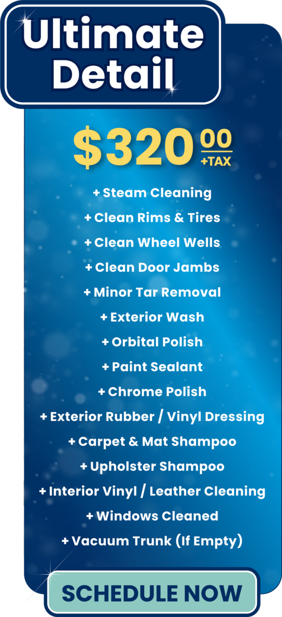 Detailing Services - Jilly's Car Wash